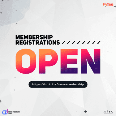 Welcoming first years! • Blog • FOSSNSS • Free and Open Source Software cell (FOSS Cell) of NSSCE